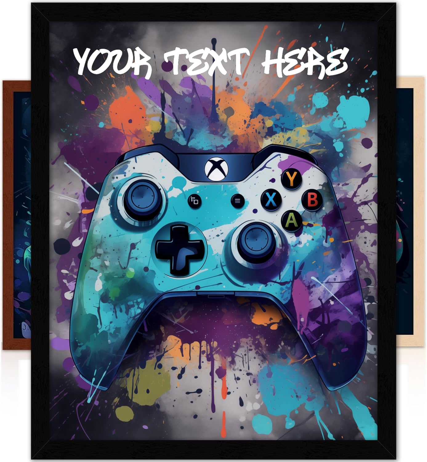 Custom Gaming Graffiti Wall Art – Personalized Poster Print – Wall Wonders